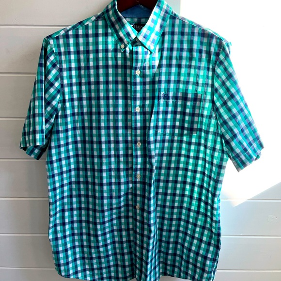 Chaps | Shirts | Mens Large Chaps Short Sleeve Shirt | Poshmark